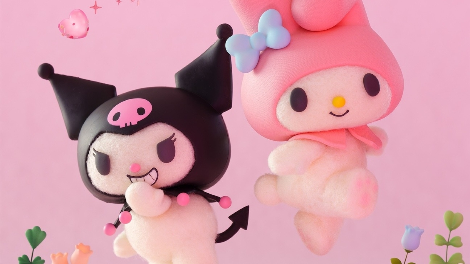 My Melody and Kuromi