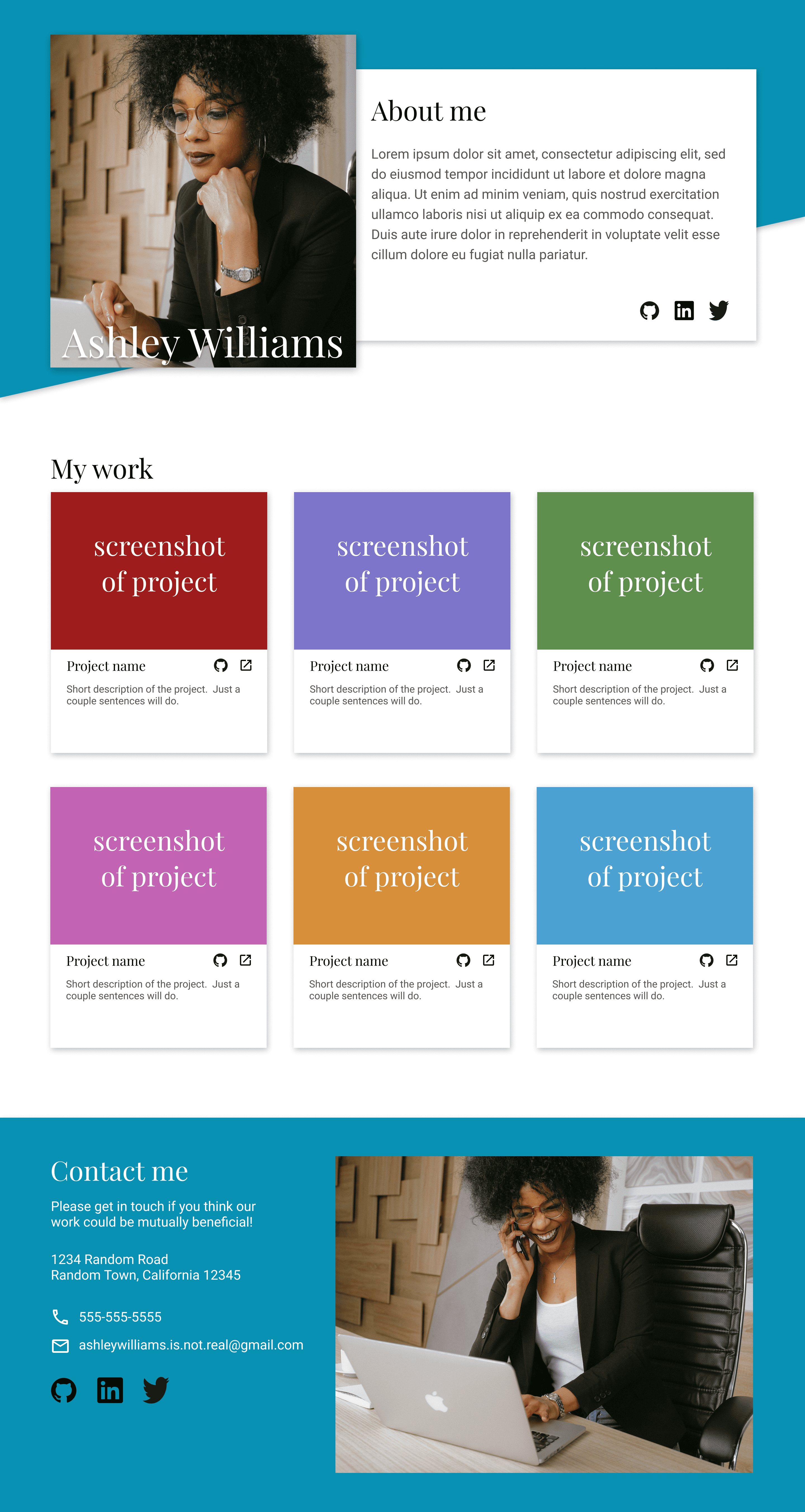 Project: Homepage | The Odin Project