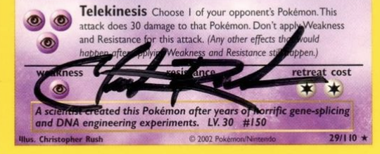 Index of Pokemon Autographs - Articles - Elite Fourum