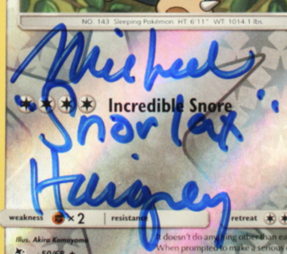 Index of Pokemon Autographs - Articles - Elite Fourum