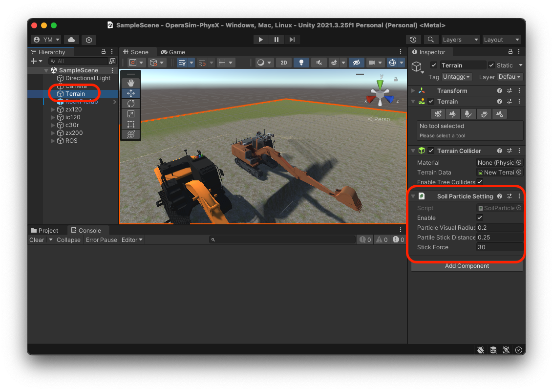 パラメータのチューニング方法 — OperaSim-PhysX ドキュメント