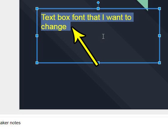 How To Change Font On Google Slides Text Box Live2Tech