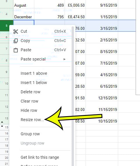 How To Set Google Sheet Row Height Live2Tech