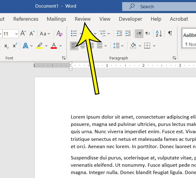 How To Get A Microsoft Word Character Count In Word 2016 2019 Or Word 
