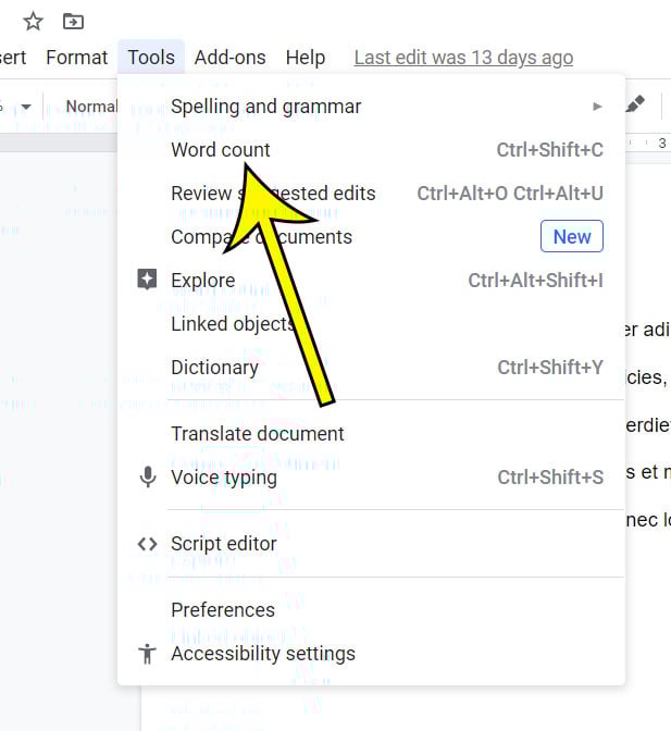 How To Check Word Count On Google Docs An Easy 4 Step Guide Live2Tech