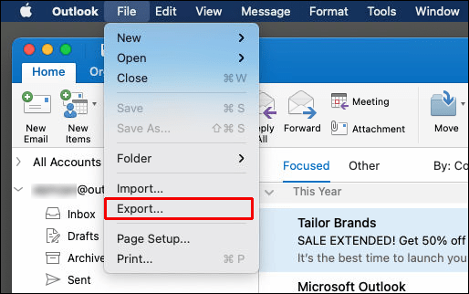 How To Export All Emails From Outlook 2022 
