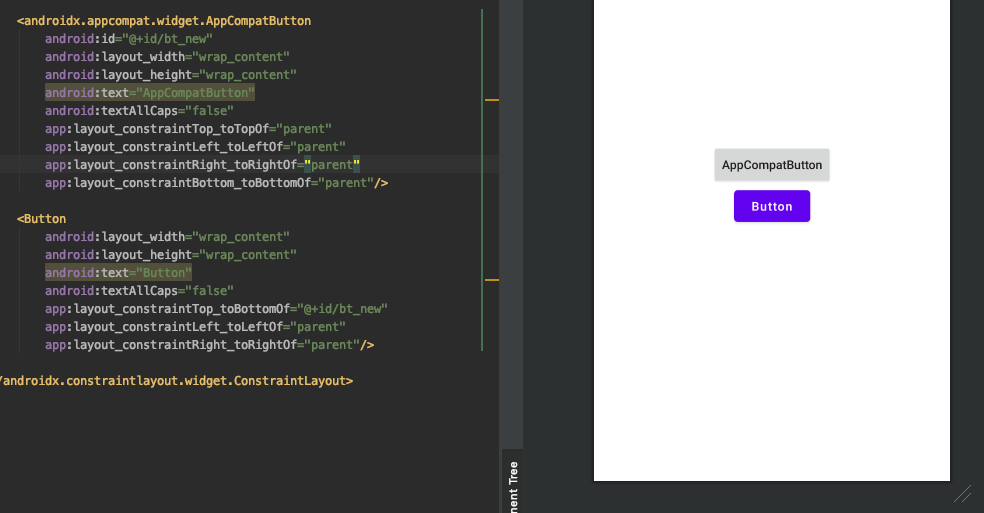 how-to-change-button-color-in-android-studio-button-background-color-change-custom-button-color