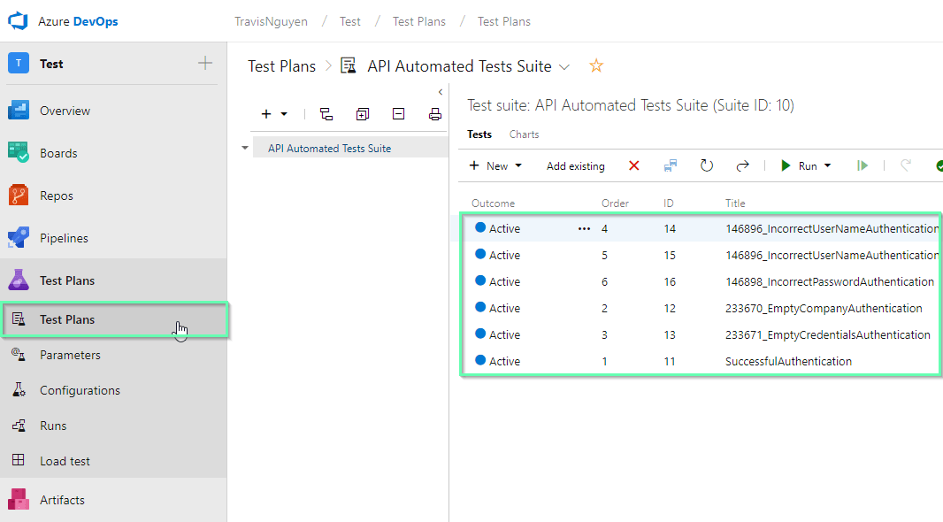 create-pipeline-to-run-automation-test-cases-in-azure-devops-otosection