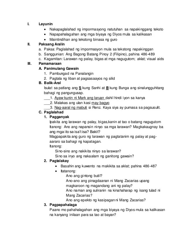 Detailed Lesson Plan In Filipino Grade 4 Pandiwa Semi Detailed Lesson Detailed Lesson Plan In Filipino Grade 4 Pandiwa Semi Detailed Lesson