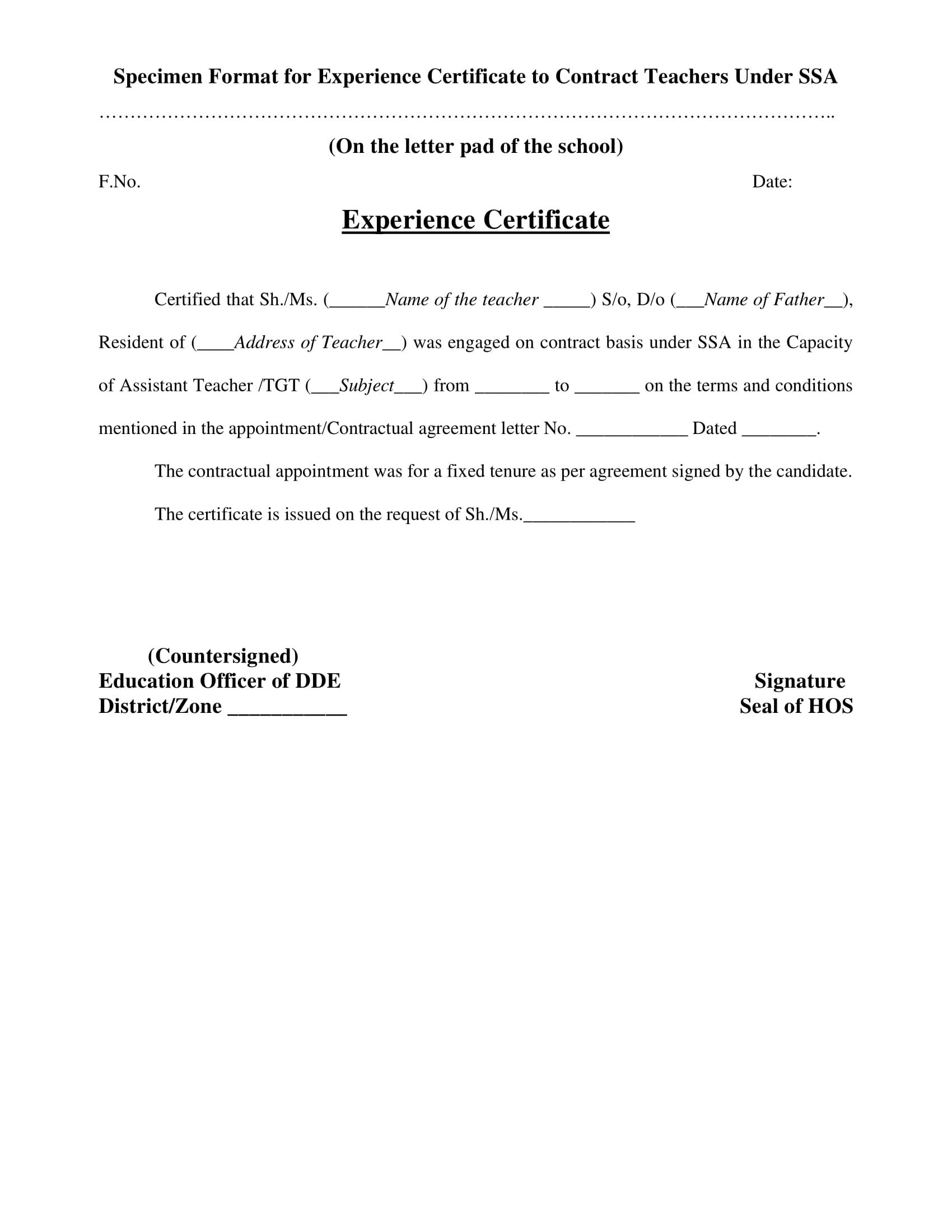 Request Letter For Experience Certificate Letter For Experience request-letter-for-experience-certificate-letter-for-experience