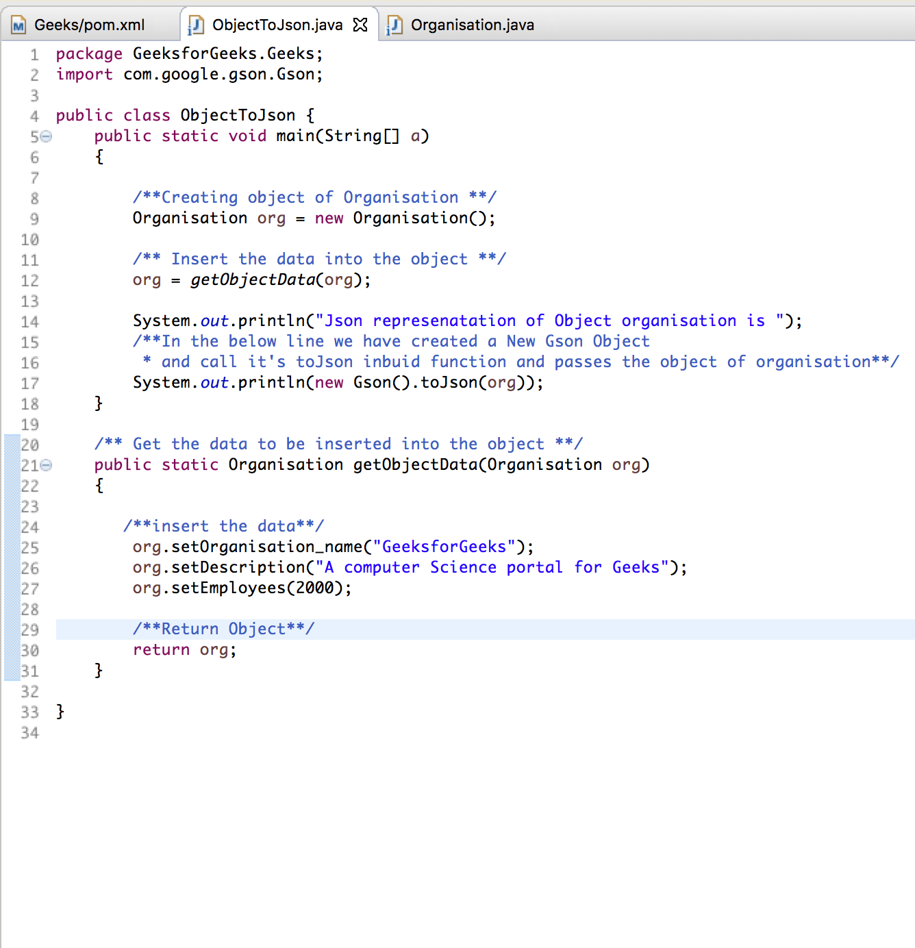 How To Convert Nested Json String To Java Object Using Gson Library ...