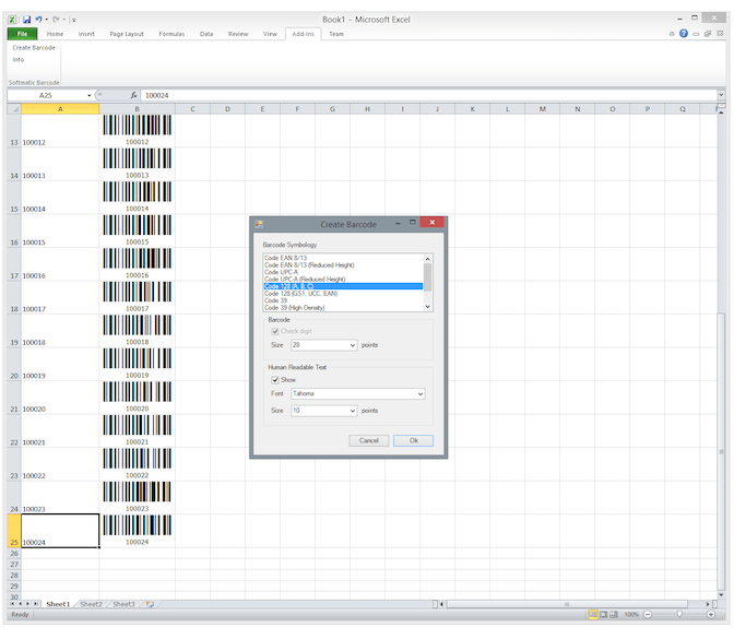 Code 128 In Excel Otosection Code 128 In Excel Otosection