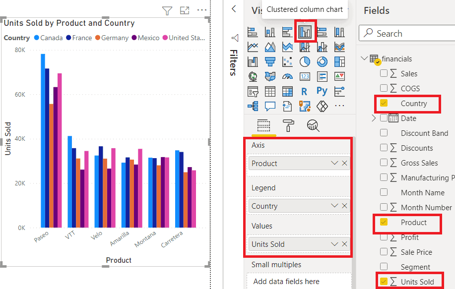 how-to-create-clustered-column-charts-in-power-bi-for-beginners-otosection