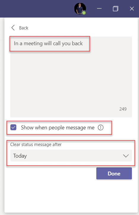 How To Set A Status Message In Microsoft Teams Otosection how-to-set-a-status-message-in-microsoft-teams-otosection
