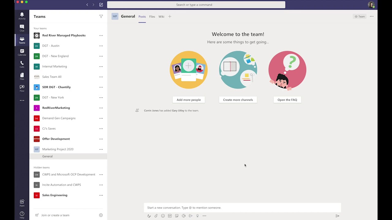how-to-create-team-in-microsoft-teams-app-youtube-otosection