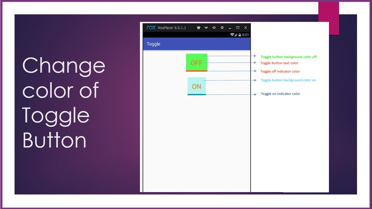 Change Color Of Toggle Button In Android Studio Otosection Change Color Of Toggle Button In Android Studio Otosection