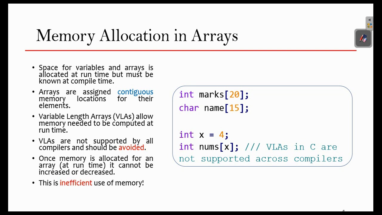 c-dynamic-allocation-of-arrays-with-example-irasutoya-otosection