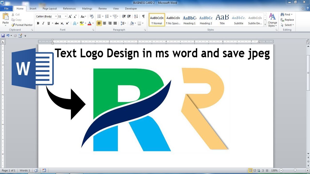 how-to-make-logo-in-ms-word-microsoft-word-typography-logo-design-tutorial-otosection