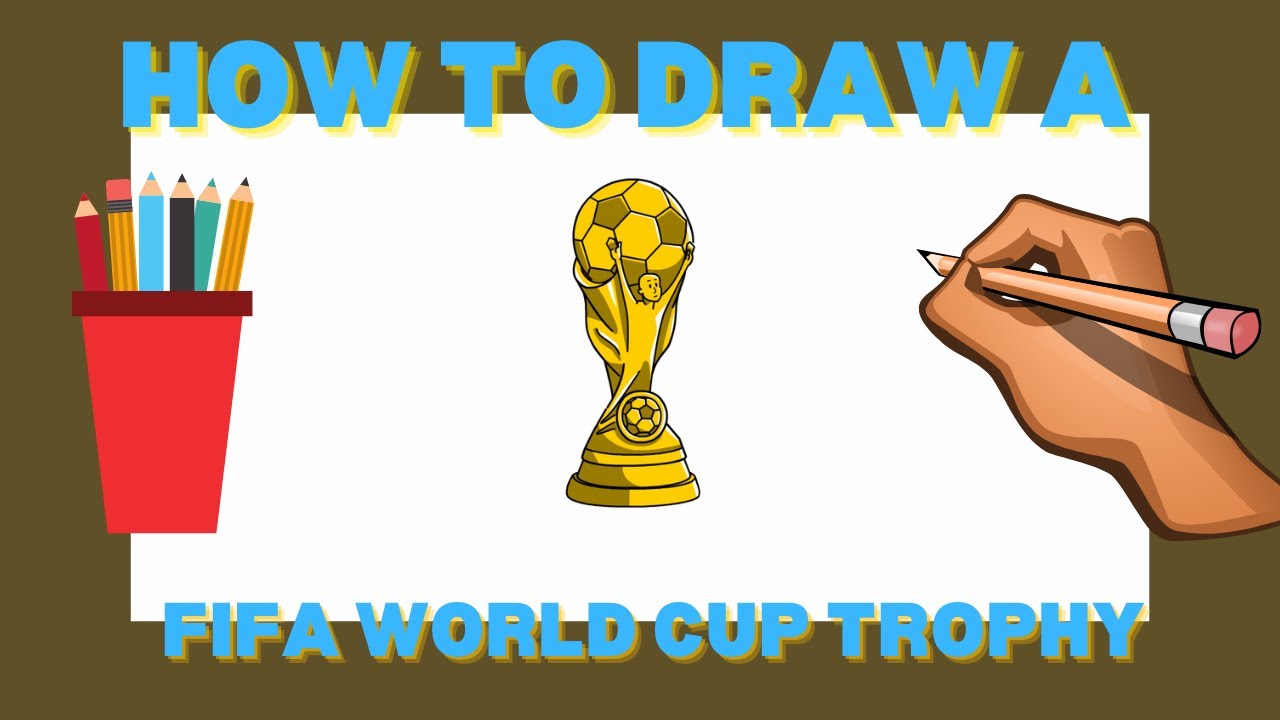 How To Draw Fifa World Cup Trophy Qatar 2022 Otosection how-to-draw-fifa-world-cup-trophy-qatar-2022-otosection